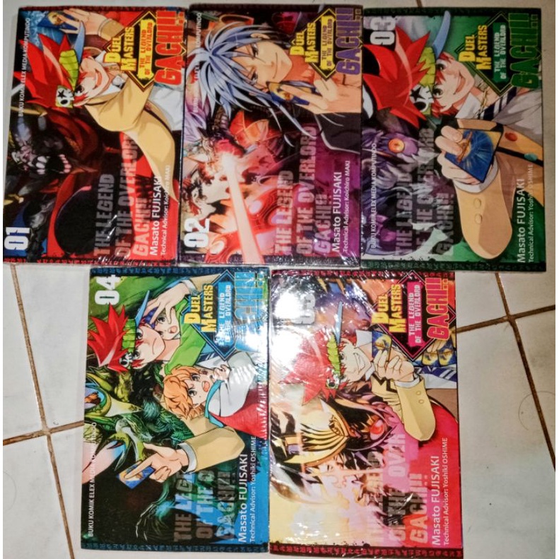 Jual Komik Duel Masters The Legend Of The Overlord Gachi Set 1-5end ...