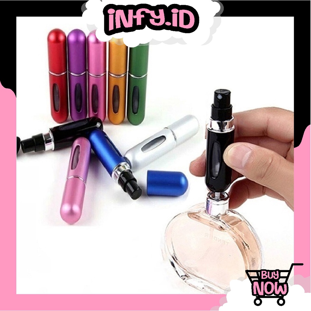 Jual INFY - Botol Parfum Refill 5ML / Tempat Refill Parfum / Bottle ...