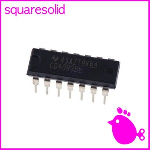 Jual 4093 | CD4093 | HEF4093 Quad 2-Input NAND Schmitt Trigger-squaresolid | Shopee Indonesia