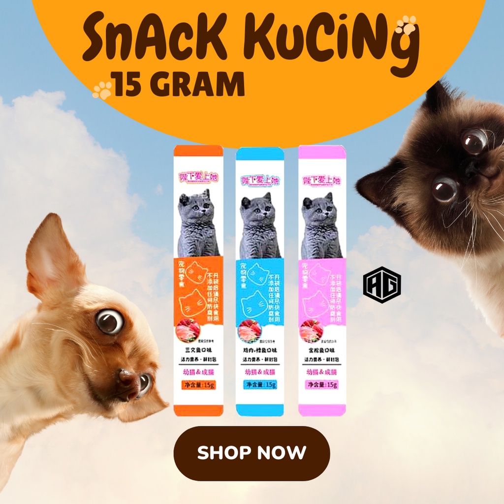 Jual Snack kucing Adult Kitten Cream Basah Hewan Setara Meo Creamy ...
