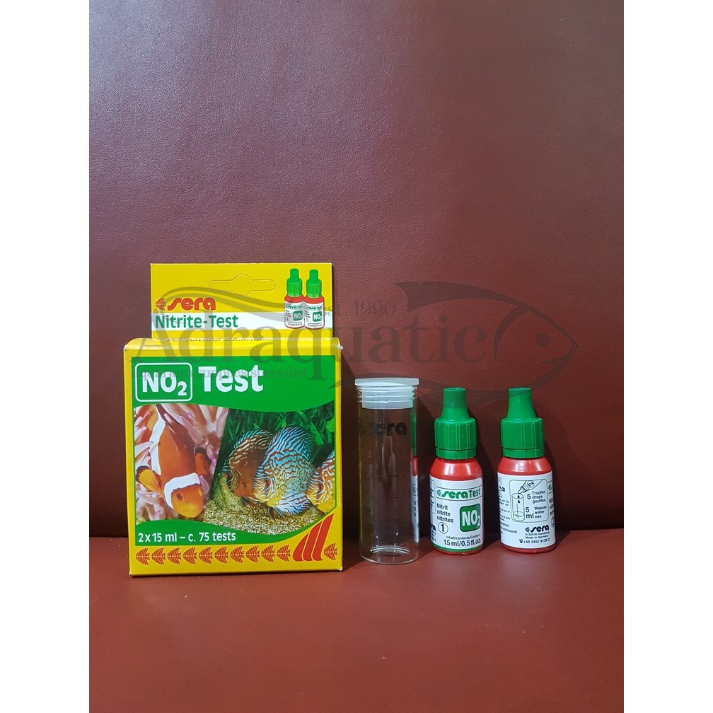 Jual SERA NITRITE NO2 TEST KIT ALAT UKUR PENGUKUR KADAR NITRIT AQUARIUM ...