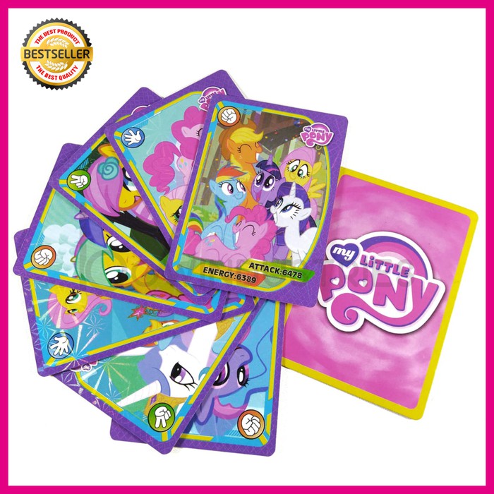 Jual Kartu My Little Pony Trading Card Game Kartu Mainan Anak | Shopee ...