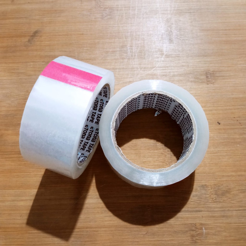 Jual TERMURAH!! LAKBAN BENING 2 INCH INOKI ETONA BENING DAN COKELAT ...