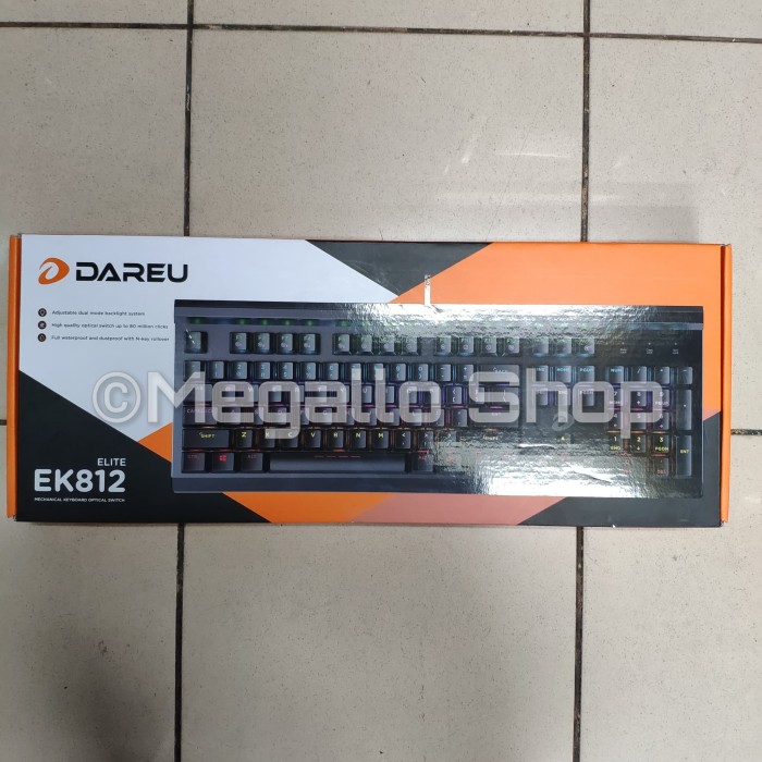 Jual DAREU EK-812 Optical Gaming Keyboard Garansi Resmi | Shopee Indonesia