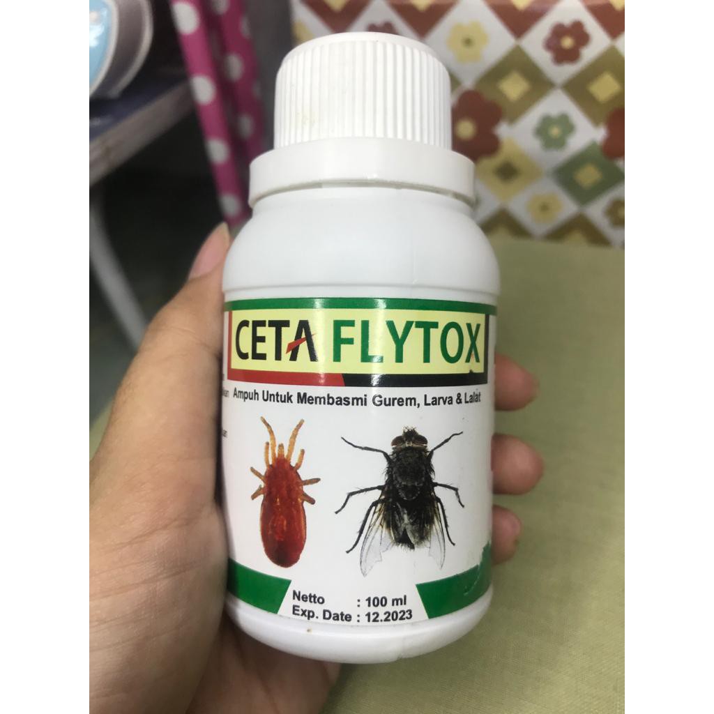 Jual Ceta flytox - pengendali serangga - pembasmi lalat, ulat, tungau ...