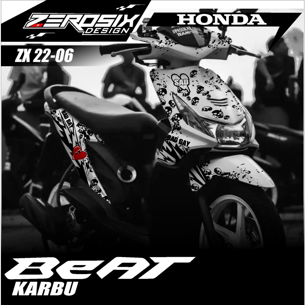 Jual Decal Sticker Full Body Beat Karbu 2008 2009 2010 Stiker Variasi ...