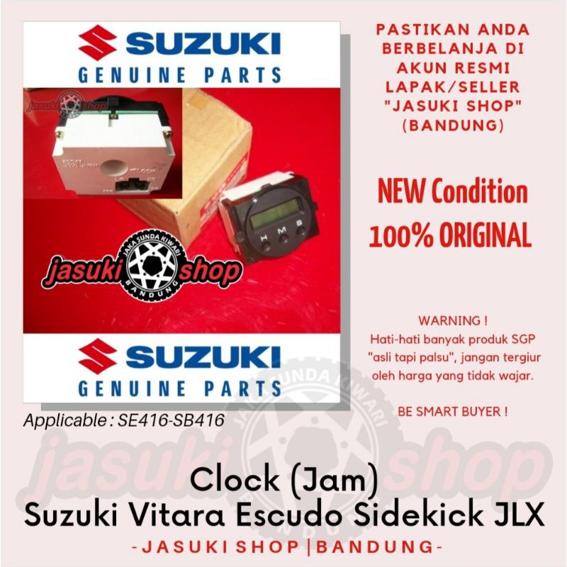 Jual Clock Jam Suzuki Vitara Escudo Sidekick JLX SE416 SB416 Asli Ori ...