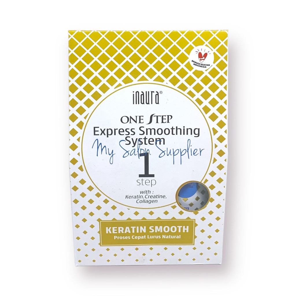 Jual Inaura One Step Smoothing Express 130g / Pelurus Rambut | Shopee ...
