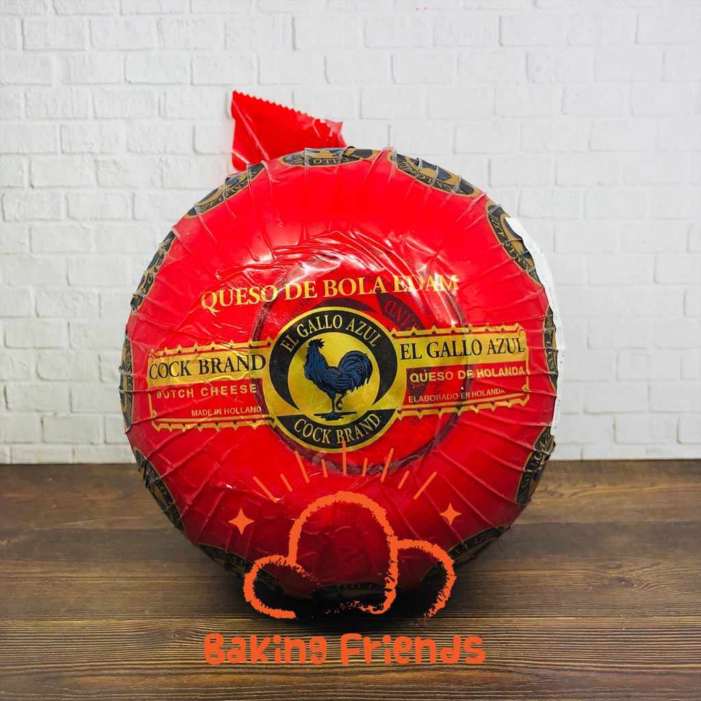 Jual KEJU EDAM AYAM EMAS BOLA 1.6KG /CHEDDAR EDAM BALL/KEMASAN ASLI ...