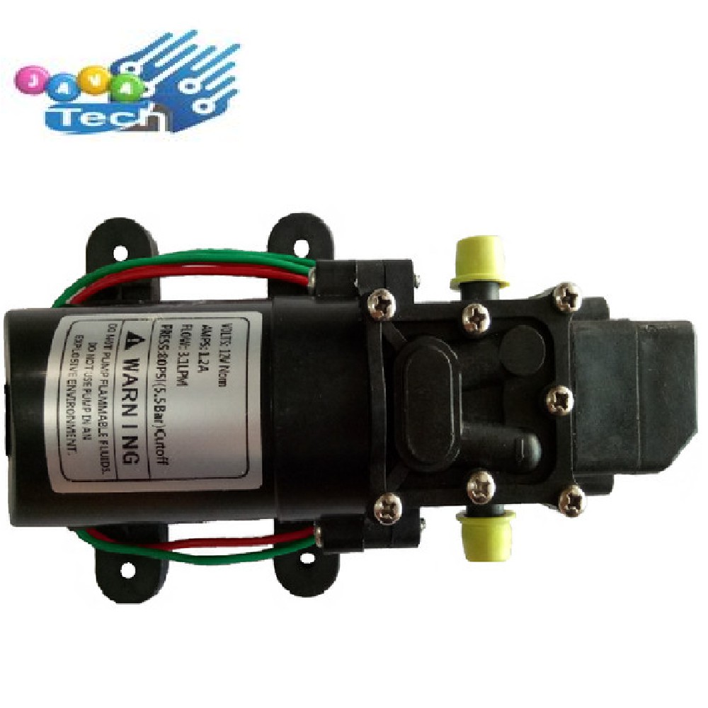 Jual Pompa Air DC 12V 80psi 1.2 Ampere 3.1LPM | Shopee Indonesia