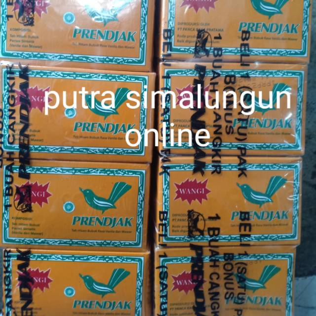 Jual PRENDJAK Teh Hitam Bubuk rasa vanila dan mawar 1pack | Shopee ...