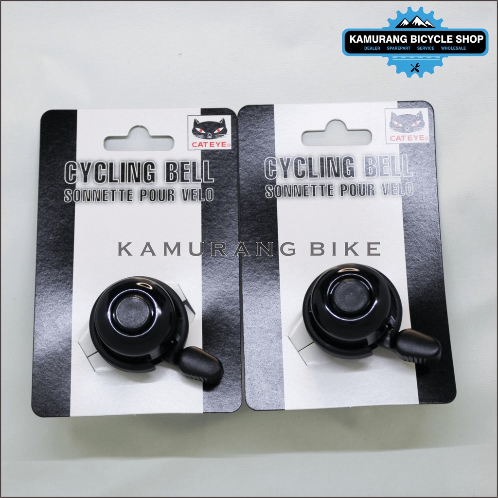 Jual CYCLING BEL / BEL SEPEDA CAT EYE BLACK (HITAM) | Shopee Indonesia