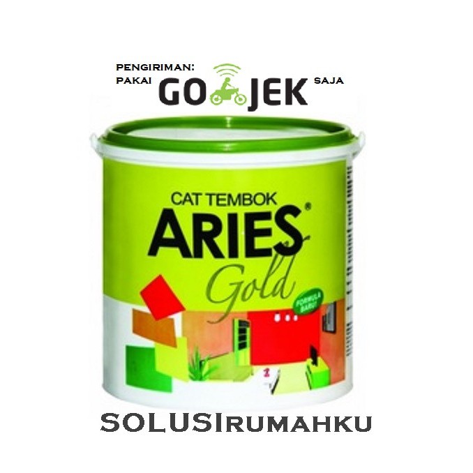 Jual Cat Tembok ARIES GOLD Pail Ember AVIAN Brands Sekelas Falcon Gold ...