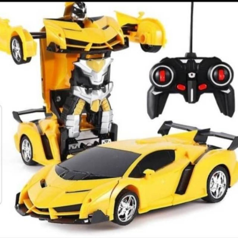 Jual KolMarket 2 in 1 Listrik RC Mobil Transformasi Robot Anak Laki ...