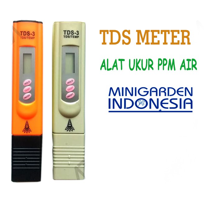 Jual Alat ukur TDS meter digital AU003 untuk hidroponik laboratorium ...
