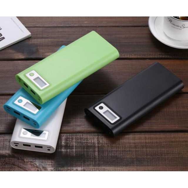 Jual Taffware DIY Power Bank Case USB Type C Dual Output & LCD | Shopee ...