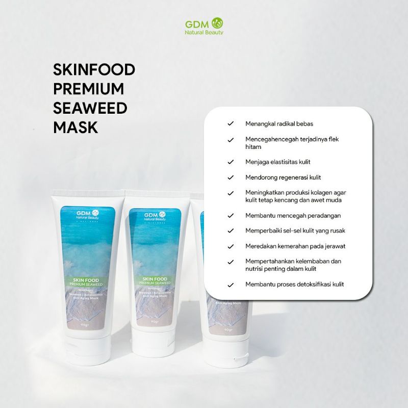 Jual SKINCARE NATURAL GDM - MASKER SERIES ( skinfood, Masker coklat ...