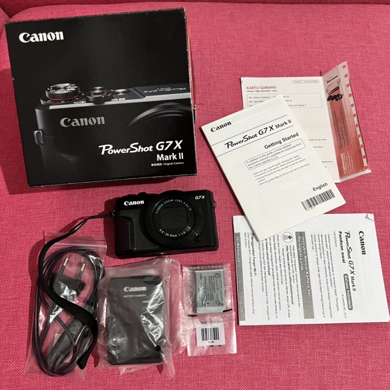 Jual canon g7x mark ii dan Baterai Kingma NB-13L (second) | Shopee Indonesia
