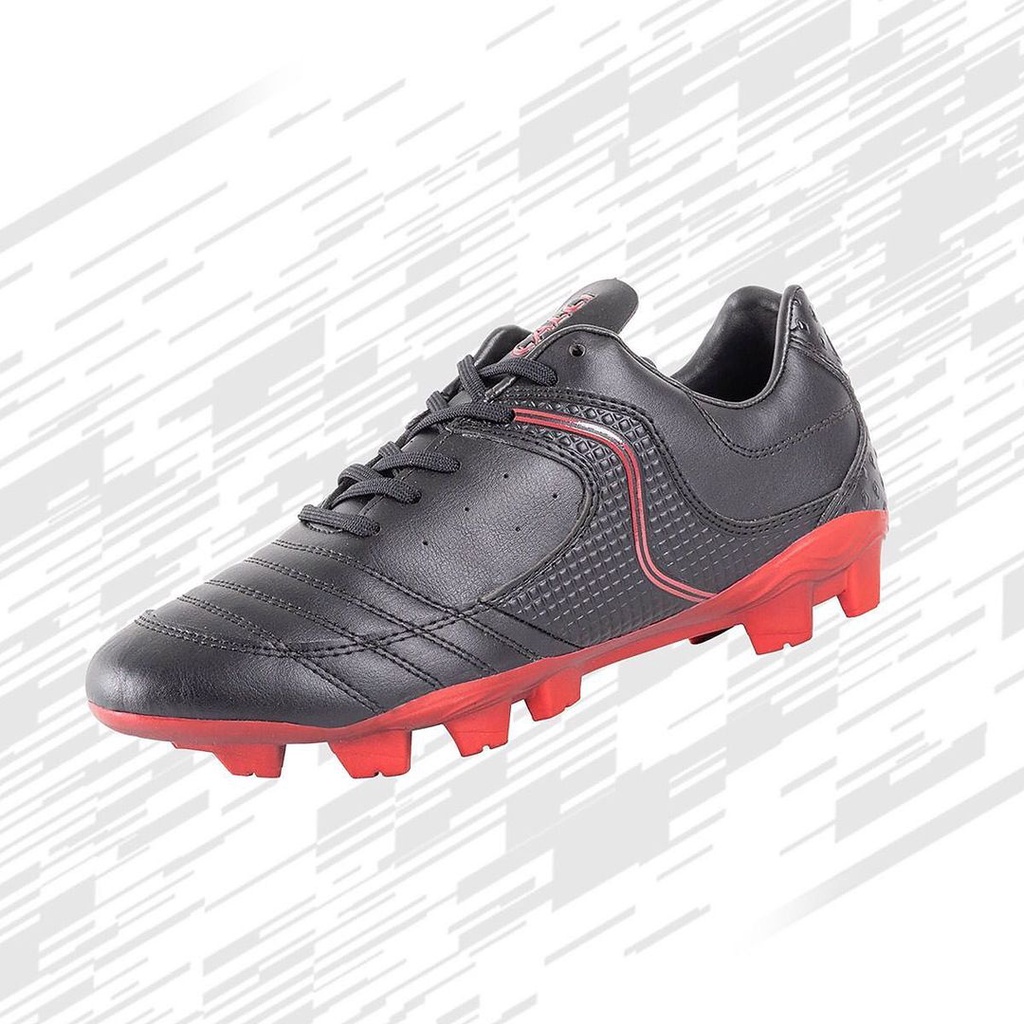 Jual Sepatu Bola Calci Willow SC - Black Red 210084 Original | Sepatu Calci | Shopee Indonesia