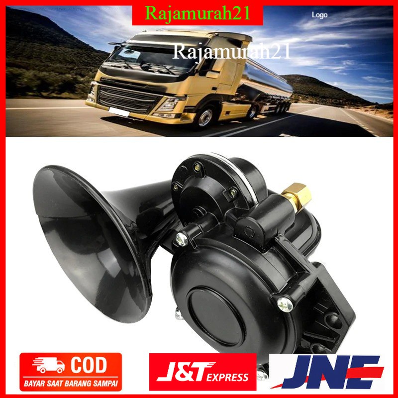 Jual KKMOON Klakson Keong Trompet Mobil Truk Loud Air Horn 12/24V 135dB ...