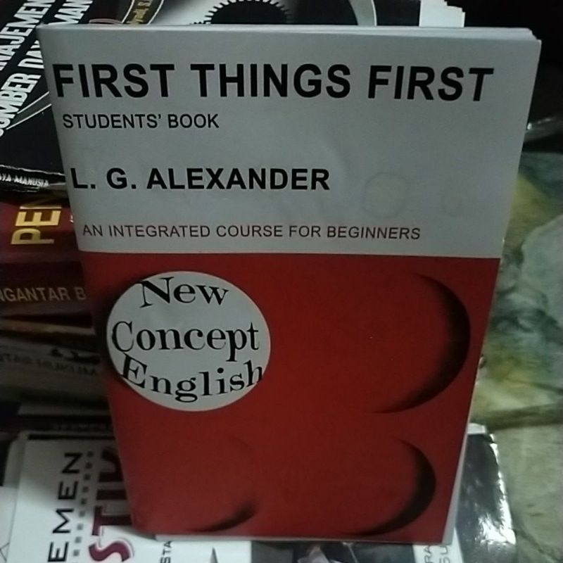 Jual First Things First Students Book | Shopee Indonesia