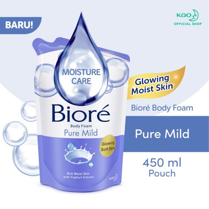 Jual Kao Biore body foam refill 400ml | Shopee Indonesia