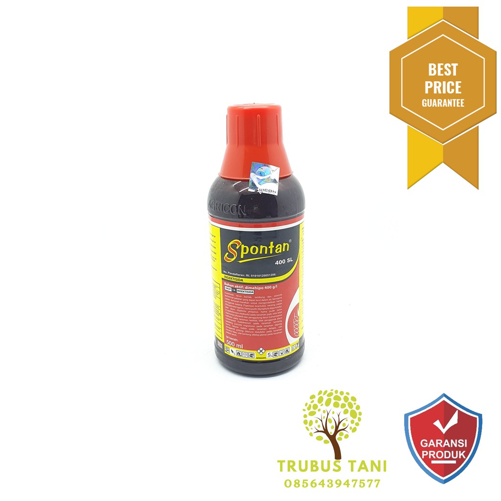 Jual Insektisida Obat Pencegah dan Pembasmi Hama Spontan 400SL 500ml ...