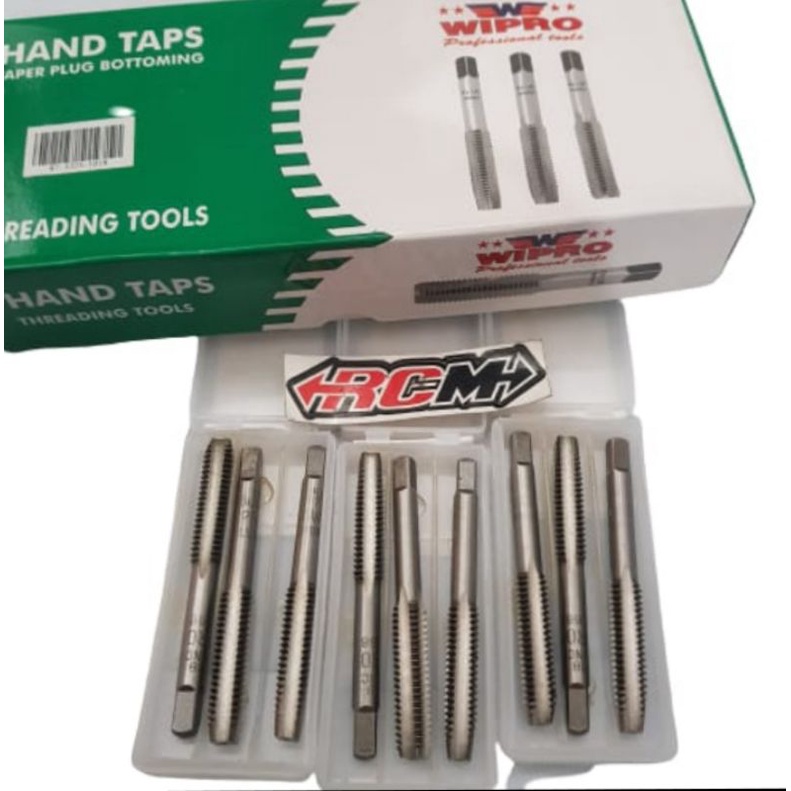 Jual ALAT PEMBUAT DRAT HANDTAPS HANTAP HAND TAPS HAND TAP TAPER PLUG BOTTOMING DRAT ULIR KASAR ...
