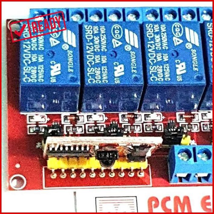 Jual Modul Relay 8 Channel 12 Volt Dc + Remote Control Pcmel29 Kualitas ...