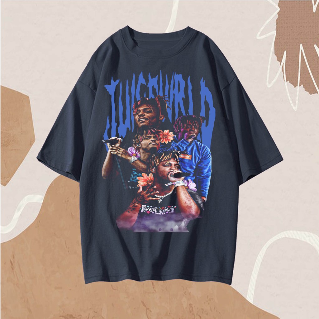 Jual JUICE WRLD RAP TEE VINTAGE STYLE OVERSIZED | Shopee Indonesia
