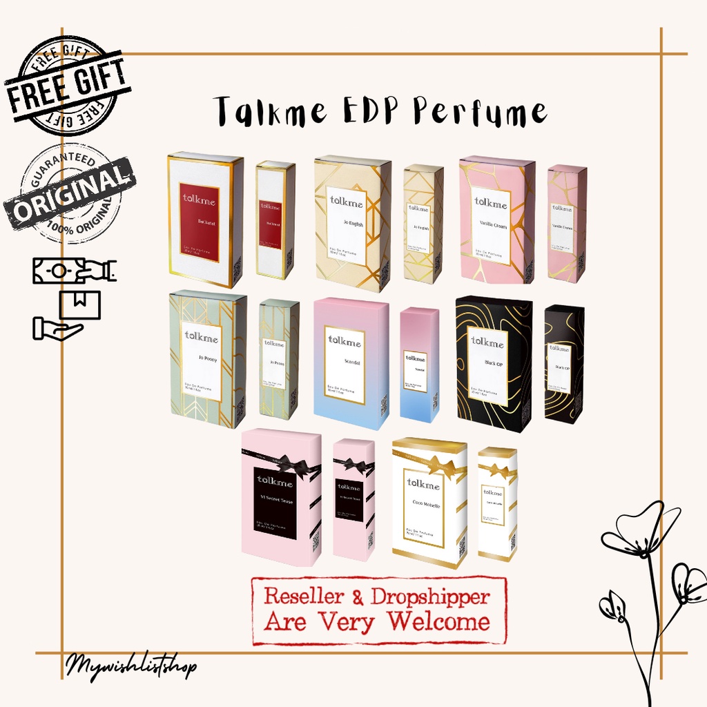 Jual [READY] Talkme Parfum / Talk Me Eau De Perfume Inspired Parfum ...