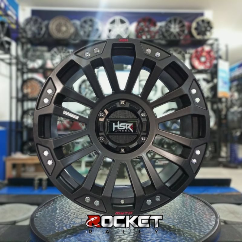 Jual Velg Offroad Ring 20 Mobil Pajero Fortuner Hilux Double Ford Ranger Triton Pelek HSR MYTH05 ...
