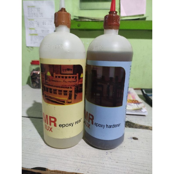Jual EPOXY RESIN MERK MR LUX 1 LITER | Shopee Indonesia