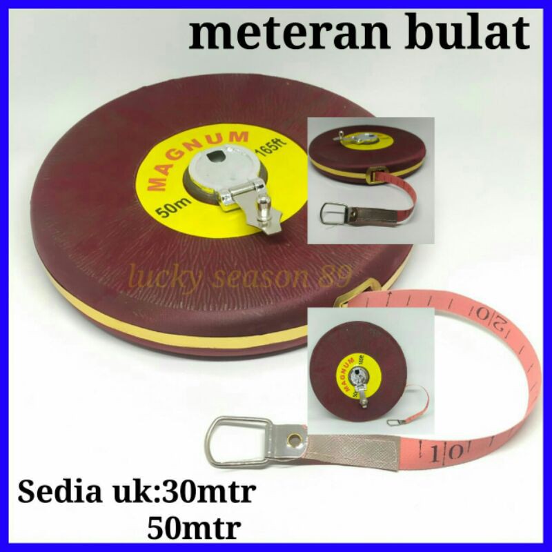 Jual Meteran Bulat 30-50 Meter Bagus/Meteran Roll Murah | Shopee Indonesia