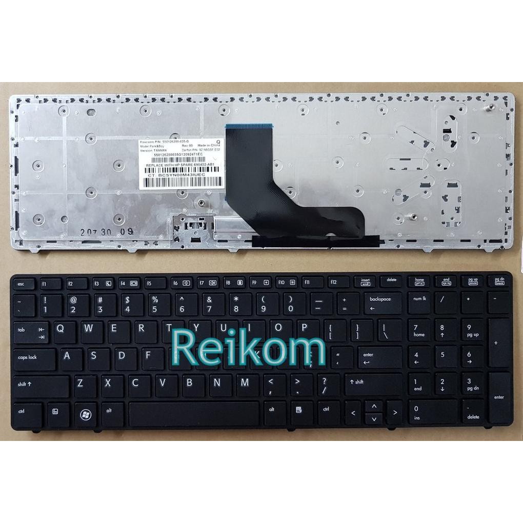 Jual Keyboard Laptop HP Probook 6560b 6565b 6570b hitam | Shopee Indonesia