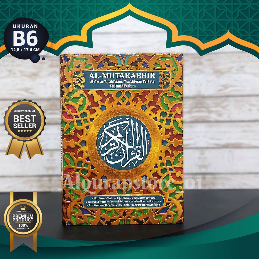Jual COD - Quran Terjemahan A5 Al Mutakabbir, Al Quran Ukuran Sedang ...