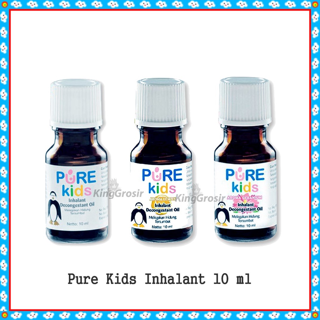 Jual Pure Kids Inhalant 10 ml / Aromaterapi Pilek Dan Hidung Tersumbat ...