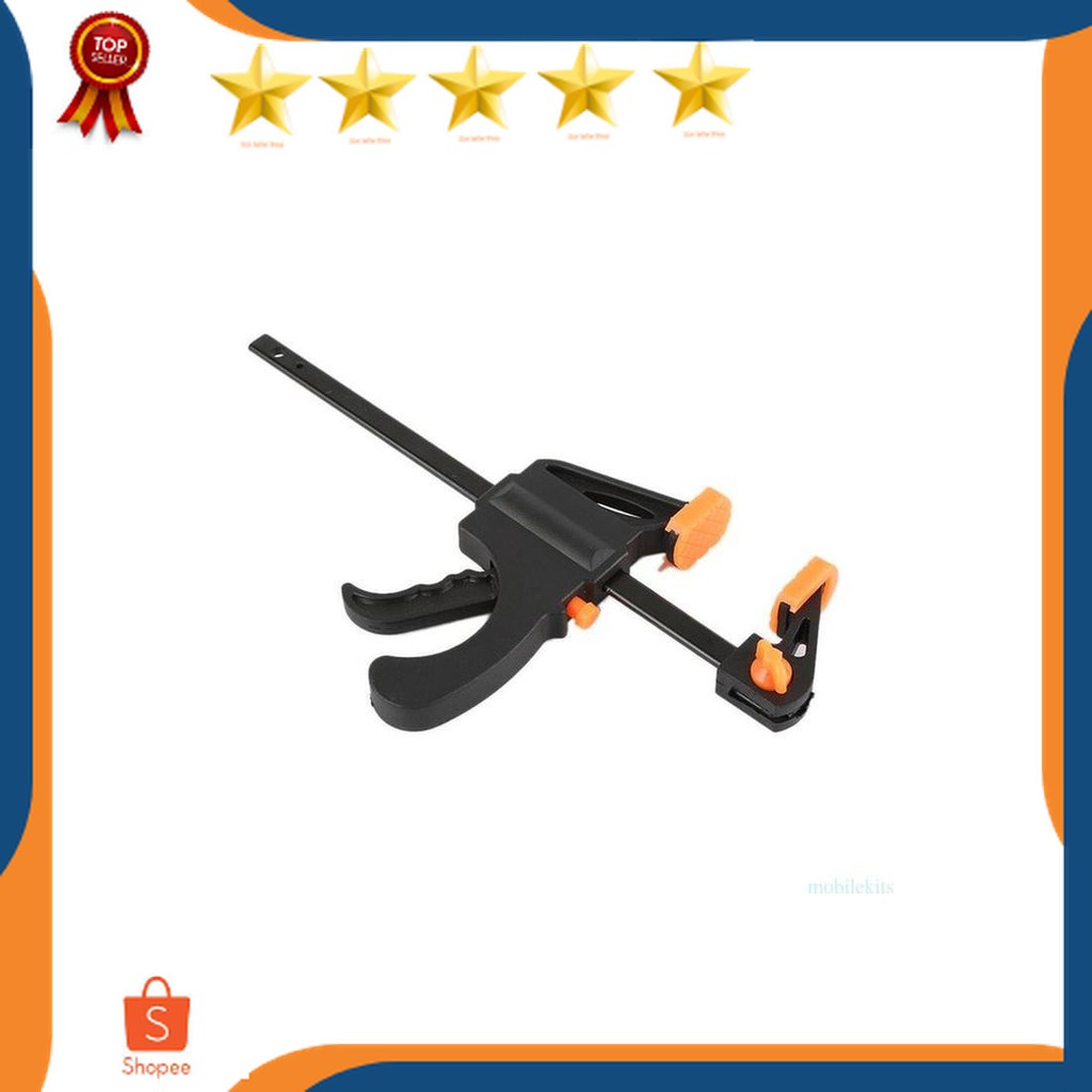 Jual Lagi PROMO mini clamp F 4inch catok ratchet 4 inchi quick clamp ...