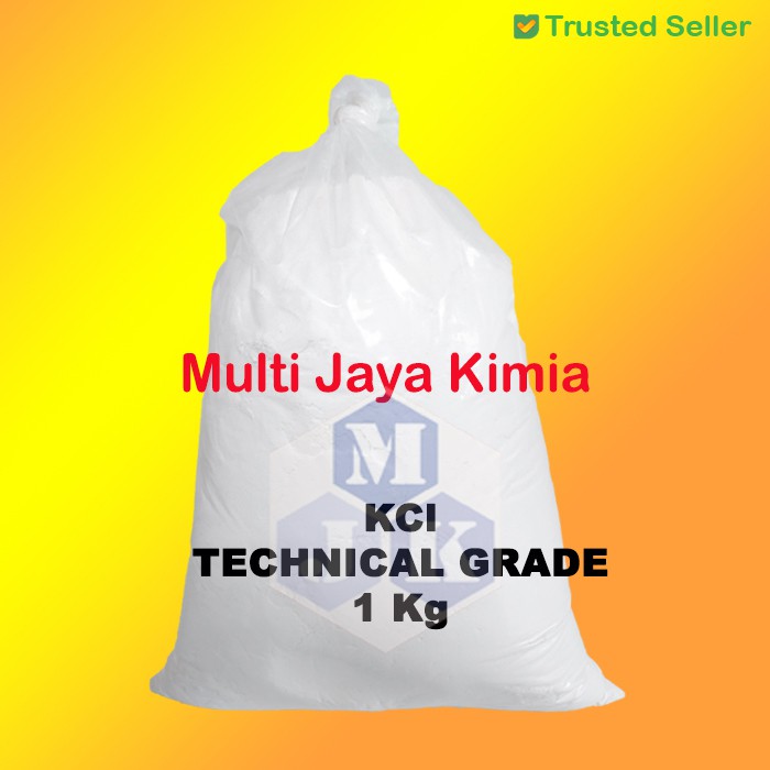 Jual Potassium Chloride / KCl / Kalium Klorida TEKNIS 1Kg | Shopee ...
