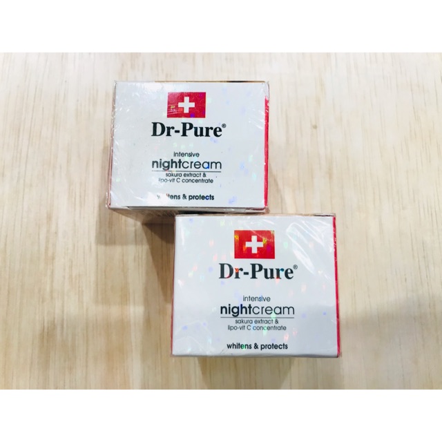 Jual Dr-Pure Night Cream 20 gr | Shopee Indonesia
