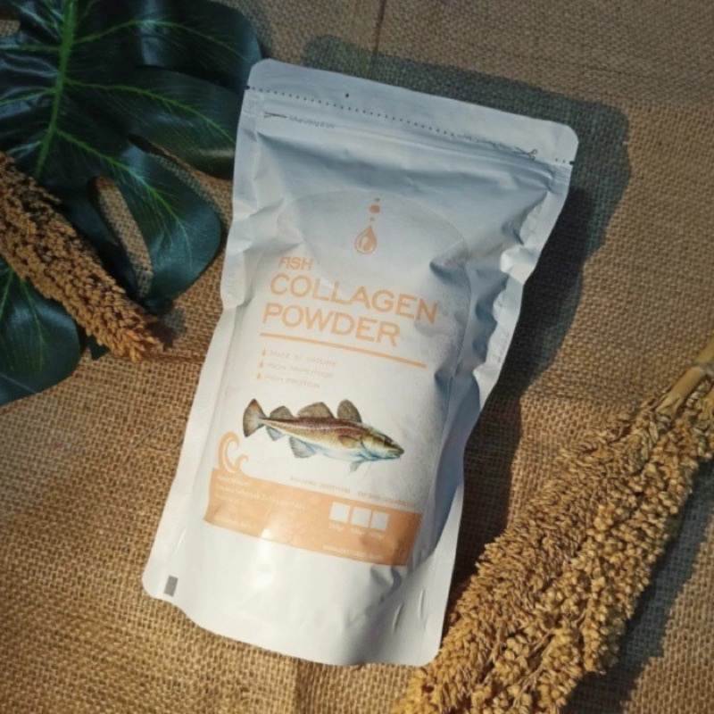 Jual Bahan baku Fish Collagen mix custom L-Glutathione + Ascorbic Acid ...