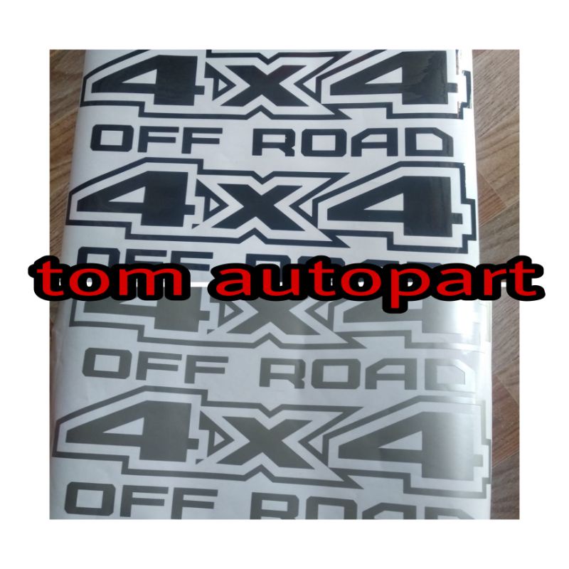 Jual Stiker 4x4 OFF ROAD | Shopee Indonesia