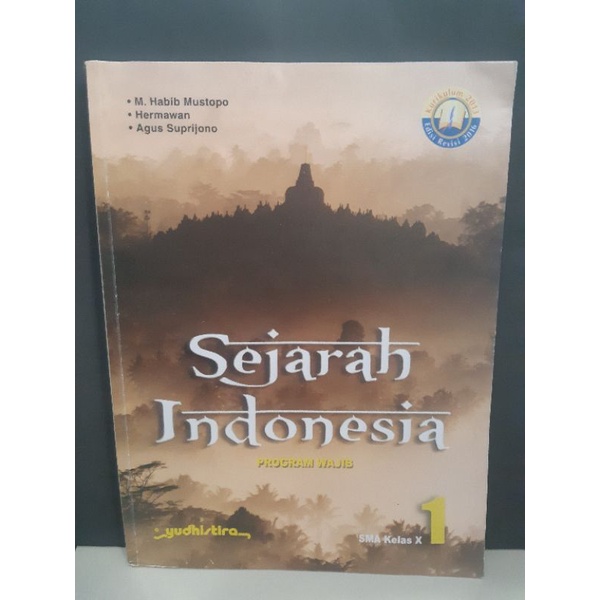 Jual Sejarah Indonesia sma kelas 10 yudhistira | Shopee Indonesia