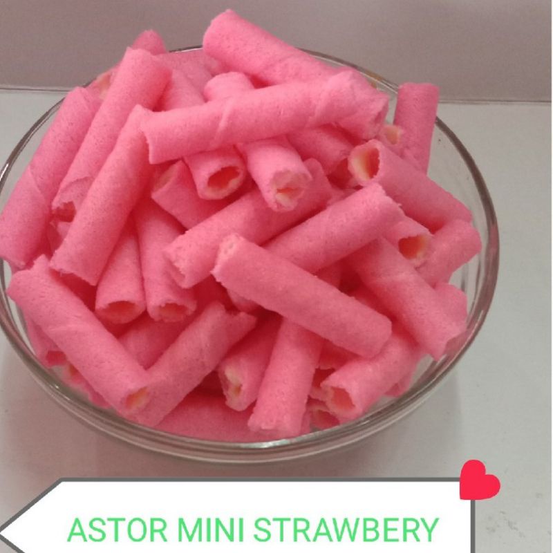 Jual astor mini strawberry 250gram | Shopee Indonesia