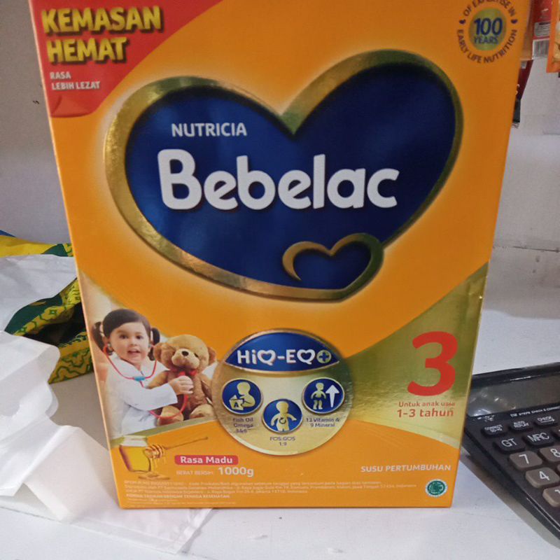 Jual bebelac 3 madu 1000gr exp jan 2025 ( dus kuning) | Shopee Indonesia