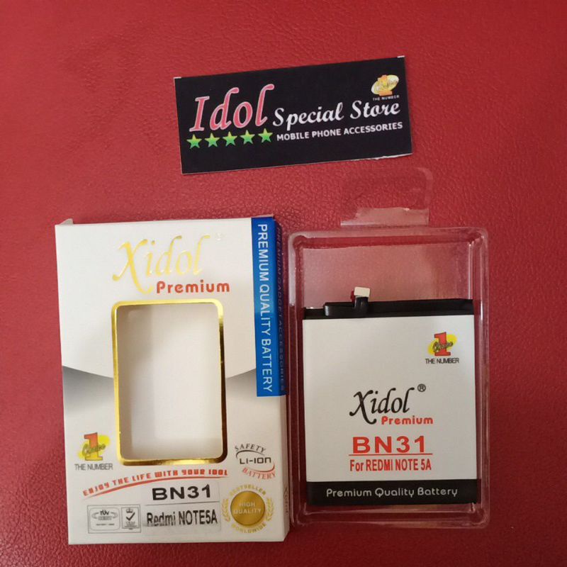 Jual Baterai Idol Redmi Note 5a (BN31) | Shopee Indonesia