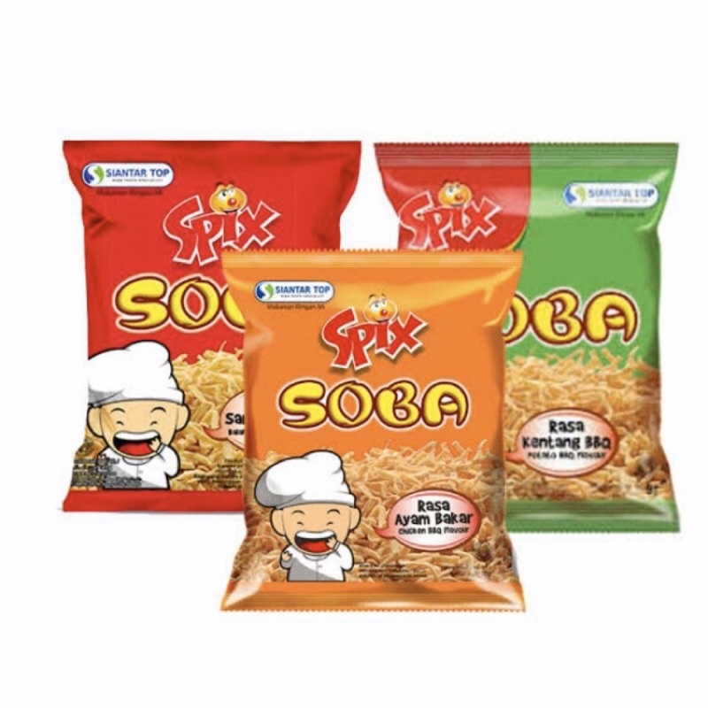 Jual Soba Mie Spix Siantar Top 10 pcs x 10gr / MIE SOBA MURAH SOLO ...