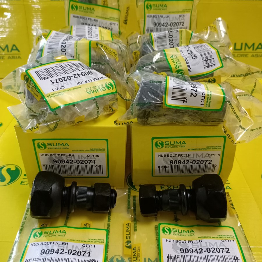 Jual BAUT RODA HUB BOLT DEPAN KANAN DAN KIRI DYNA HT125 | Shopee Indonesia