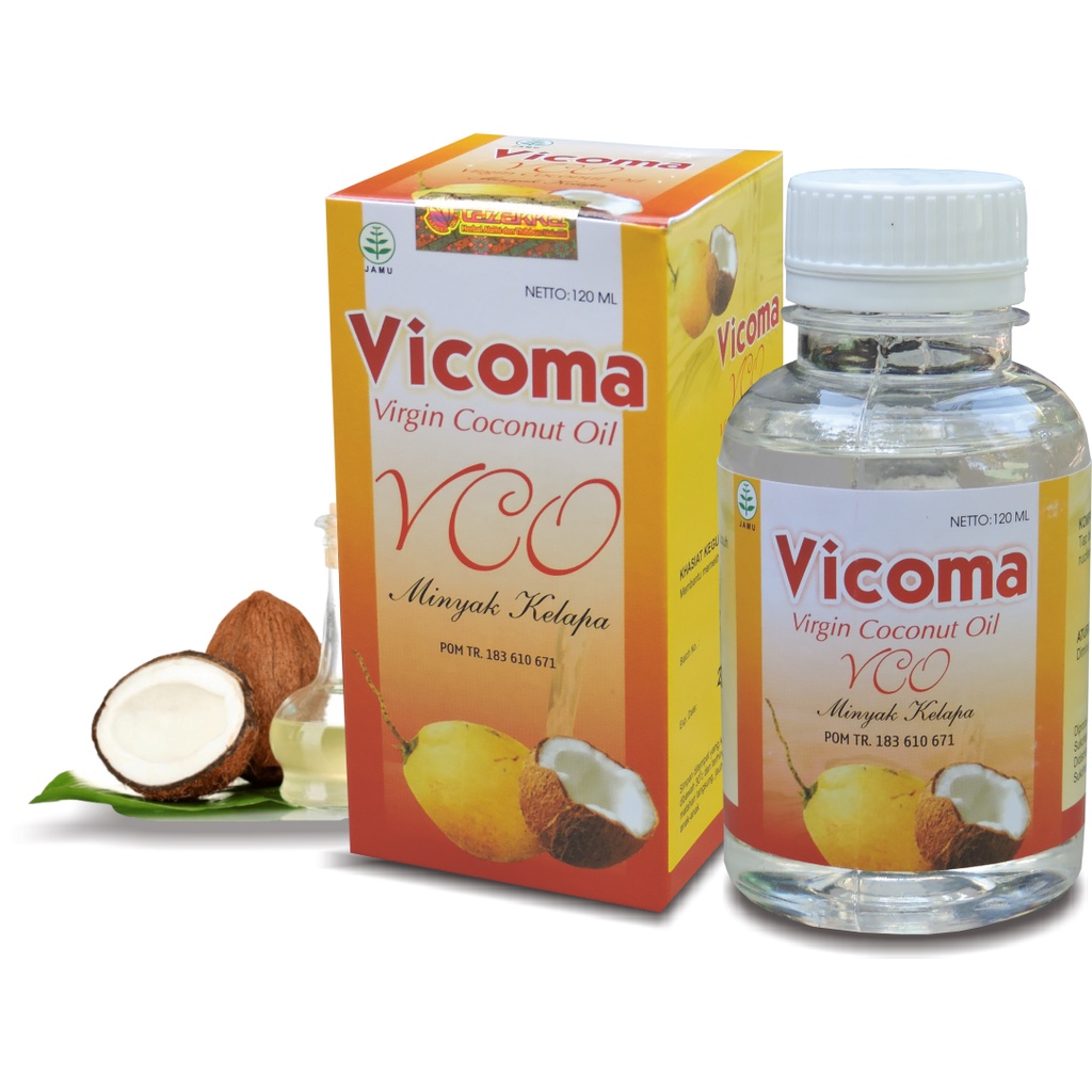 Jual Obat Kolesterol Vicoma Ekstrak Virgin Coconut Oil Herbal Tazakka ...