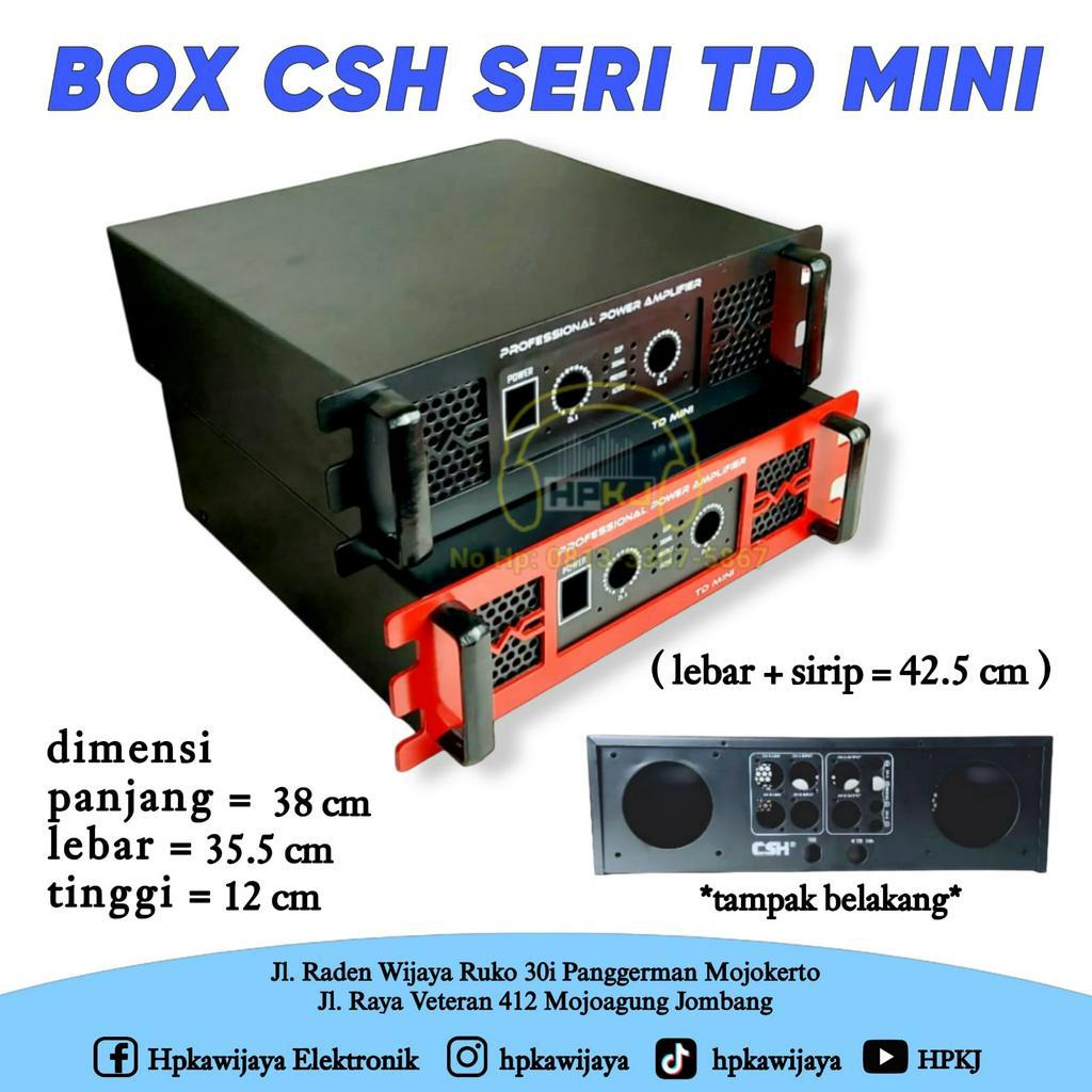 Jual BOX POWER AMPLIFIER CSH TD MINI box ampli CSH td mini | Shopee ...